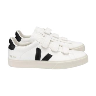 Veja Umweltfreundliche Ledersneakers mit Riemen - - Shoes - Damen - Wei&szlig; - 41 EU