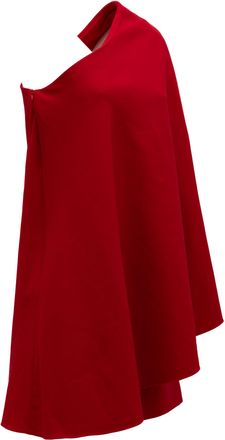 Valentino Garavani Womens Deep Red Short Cocktail Dress