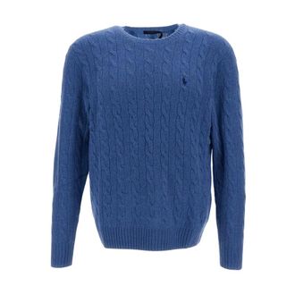 Polo Ralph Lauren Rundhals-Strickpullover - - Knitwear - Herren - Blau - M