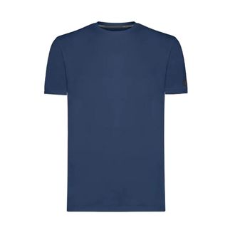 Roberto Ricci Design Rrd, Homme, Tops, Bleu, Taille: M T-shirt Piqu&eacute; Extensible