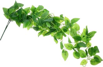 Happyyami K&uuml;nstliche Ranken Wanddeko aus Geruchlosem Material Lebendig Gr&uuml;n f&uuml;r Hochzeitsdekoration und Wohnambiente