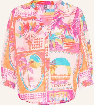 Emily van den Bergh Emily Van Den Bergh Blusenshirt Mit 3/4-Arm orange
