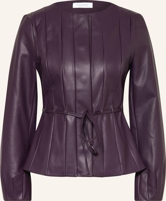 Rich & Royal Jacke In Lederoptik lila
