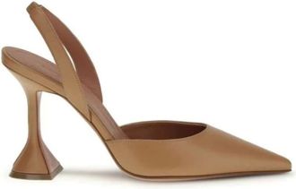 Amina Muaddi Femme, Chaussures, Brun, Taille: 37 1/2 EU Holli Sling 95