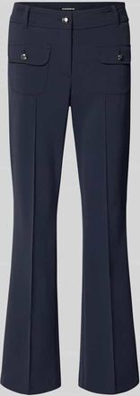 Cambio Flared Fit Stoffhose mit Pattentaschen Modell Farah