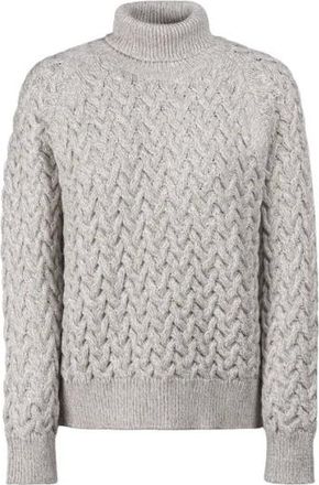 Moorer Femme, Pulls, Gris, Taille: 36 FR Fiames-Ndm