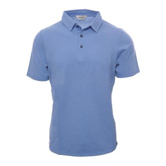 Gran Sasso Homme, Tops, Bleu, Taille: L Polo &agrave; Manches Courtes
