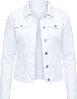 Angel Of Style Jeansjacke Jeansjacke Glitzersteinchen Leopard Langarm