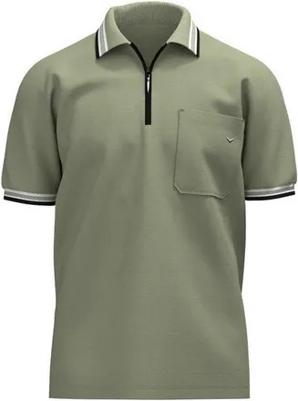 Trigema Poloshirt TRIGEMA Poloshirt mit Rei&szlig;verschluss (1-tlg)
