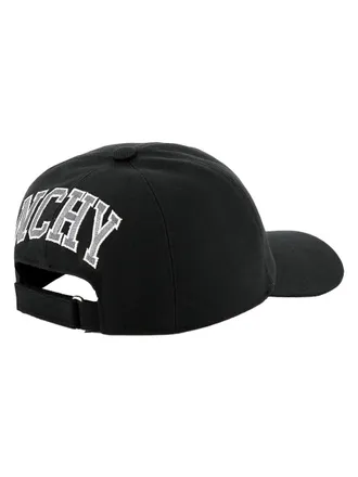 Givenchy H30668K_09B Cotton Baseball Cap - Black