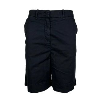 Bomboogie Schwarze Chino Bermuda Shorts - - Shorts - Damen - Schwarzk - S