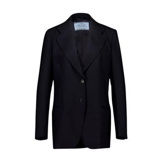 Prada Damen, Jacken, Blau, SGr&ouml;&szlig;e