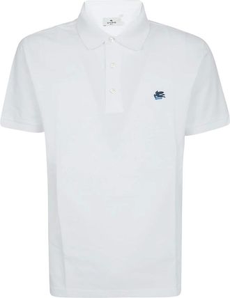 Etro Homme, Tops, Blanc, Taille: S Polo Roma