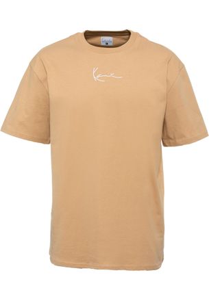 Karl Kani Herren KM-TE011-020-04 KK Small Signature Essential Tee Light Brown, XL