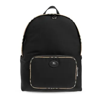 Burberry Homme, Sacs, Noir, Taille: ONE Size Sac &agrave; dos logo
