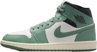 Nike Nike Baskets Air Jordan 1 Mid pour femme, Voile/jade fumé-anthracite, 36.5 EU