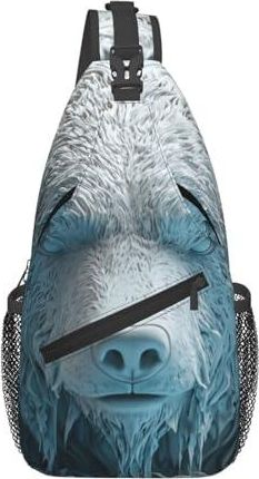 Generic Angry Bear Sac &agrave; bandouli&egrave;re de voyage pour homme Sac &agrave; dos de randonn&eacute;e