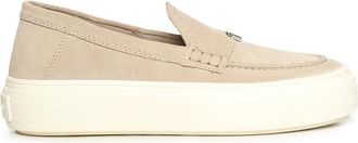 Hogan Femme, Chaussures, Beige, Taille: 37 EU H705 Moccasin
