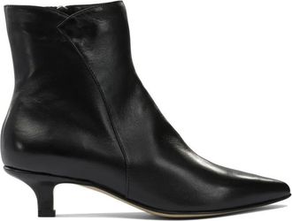 Pomme Dor Stiefel - Elegant Pointed-Toe Ankle Boots With Silhouette - Gr. 37 (EU) - in Schwarz - f&uuml;r Damen