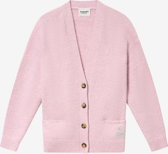 Isabel Marant Cardigan Eborah - Femme - Mauve - Taille 34 - Marant &Eacute;toile