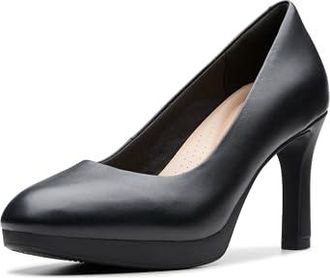 Clarks Braley Ambyr 2 pour femme, cuir noir, 38 EU