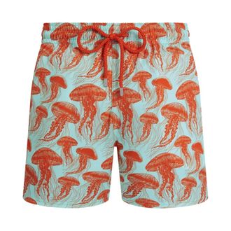 Vilebrequin Stretch Short Swim Shorts Jellyfish Dance - - Swimwear - Herren - Mehrfarbig - M
