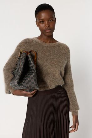 Gerard Darel Pull en mohair - ELORA - Marron