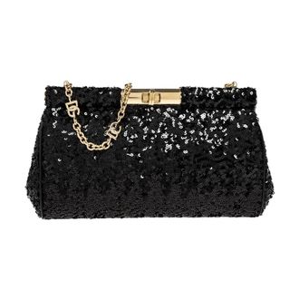 Dolce & Gabbana Marlene Schultertasche - - Bags - Damen - Schwarzk - ONE SIZE