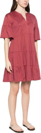 Max Mara Femme, Robes, Rouge, Taille: 36 FR Saggina Kaftan Dress