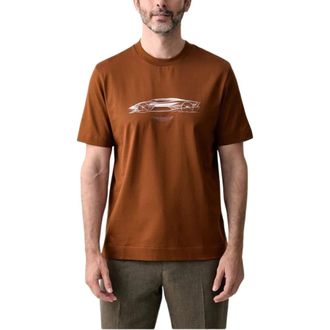 HUGO BOSS Homme, Tops, Brun, Taille: XL T-shirt