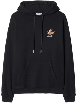 Off-white hoodie Fresco Bookish - Noir