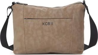 KCB Petit sac &agrave; bandouli&egrave;re Hide | Compact et pratique | Poches multifonctions avec fermeture &eacute;clair | Mat&eacute;riau r&eacute;sistant | Poign&eacute;es r&eacute;glables | 100 % v&eacute;g