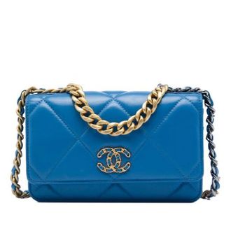 Chanel Pre-owned Leder chanel-taschen - - Pre-owned - Damen - Blau - ONE SIZE
