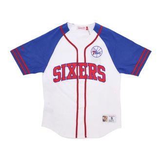 Mitchell & Ness NBA &Uuml;bungstag Trikot Wei&szlig; - - Sport - Herren - Mehrfarbig - S