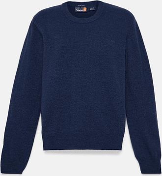 Timberland Rundhalspullover aus Merinowolle f&uuml;r Damen in Dunkelblau, Damen, Blau, Gr&ouml;&szlig;e