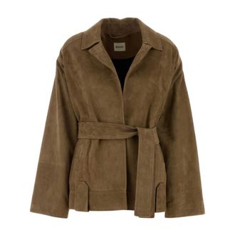 Khaite Alder Jacket - Femme - Vestes - Brun - Taille: 36 FR