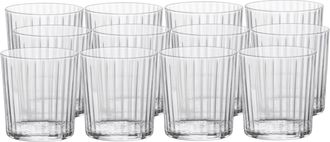 Bormioli Rocco Set mit 12 Negroni Gläsern aus exklusivem Glas, 35 cl