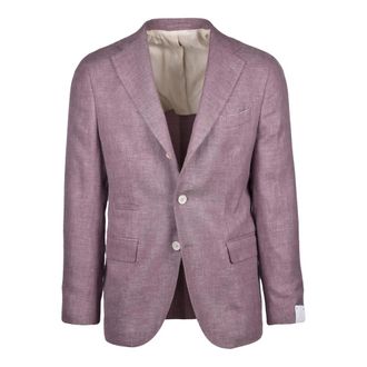 Eleventy Giacca Stondata - - Jackets - Herren - Rot - M