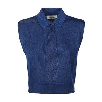 Circus Hotel Blusen - - Blouses & Shirts - Damen - Blau - S