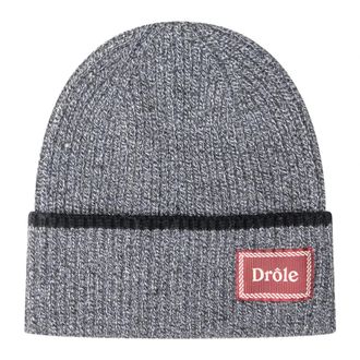 Dr&ocirc;le de Monsieur Gerippte Wollm&uuml;tze - - Accessories - Herren - Grau - ONE SIZE