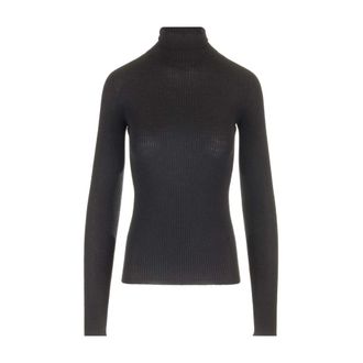 Sportmax Femme, Pulls, Noir, Taille: 40 FR Tricots