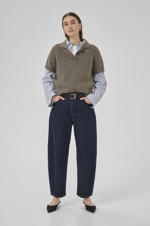 MY ESSENTIAL WARDROBE Strickpullover PalomaMW Regular fit brown