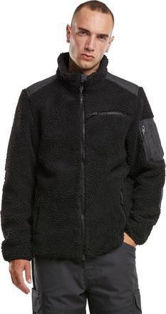 Brandit Teddyfleece Ramble Jacket, Farbe: black, Gr&ouml;&szlig;e: 4XL