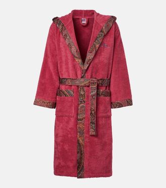 Etro Bademantel Giano aus Frottee