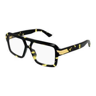 Bottega Veneta Lunettes de vue aviateur Mitre - unisex - Accessoires - Brun - Taille: 54 MM