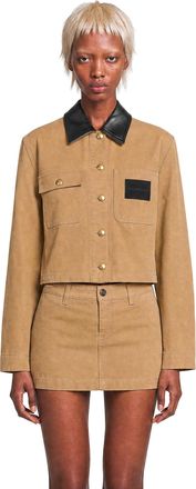 Balenciaga Cropped Workwear Jacket