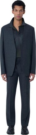 Maison Margiela Homme, Costumes, Noir, Taille: L Wool Twill Blazer