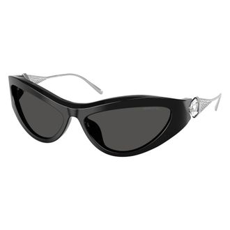 Swarovski Sk6046 Sonnenbrille - - Accessories - Damen - Schwarzk - 60 MM