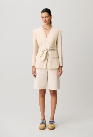 Claudie Pierlot Veste tailleur col kimono