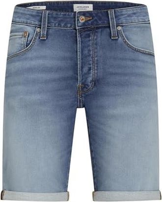 Jack & Jones Jjirick Jjicon I.k. Short MF 129 Sn, Bleu Denim, XL Hommes